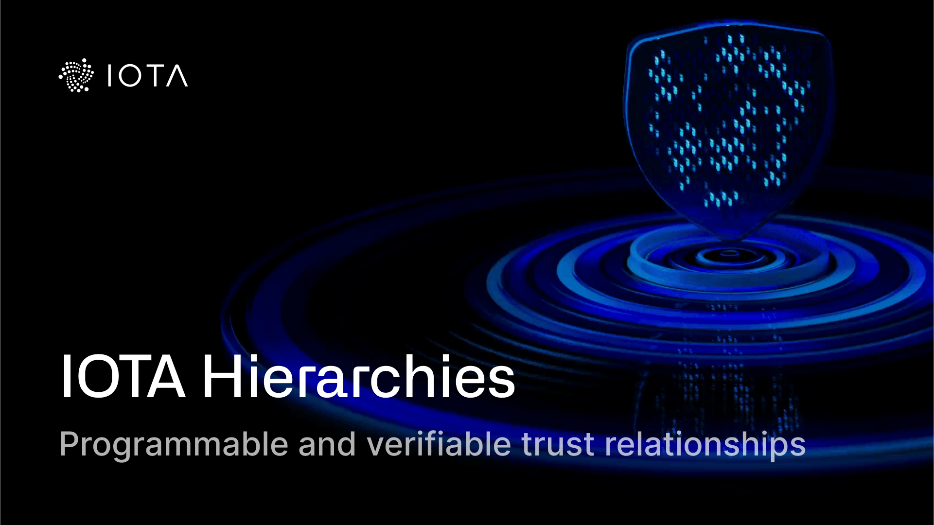 IOTA Hierarchies | Programmable and verifiable trust relationships