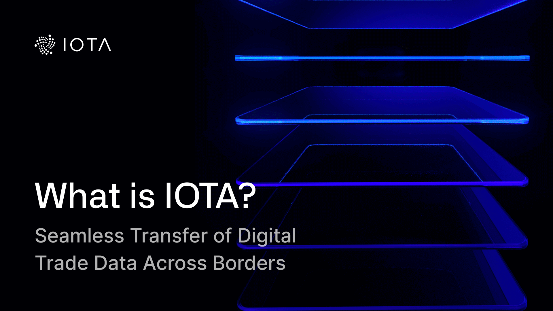 What is IOTA? | Build Cutting-Edge Blockchain Technology for the Real World