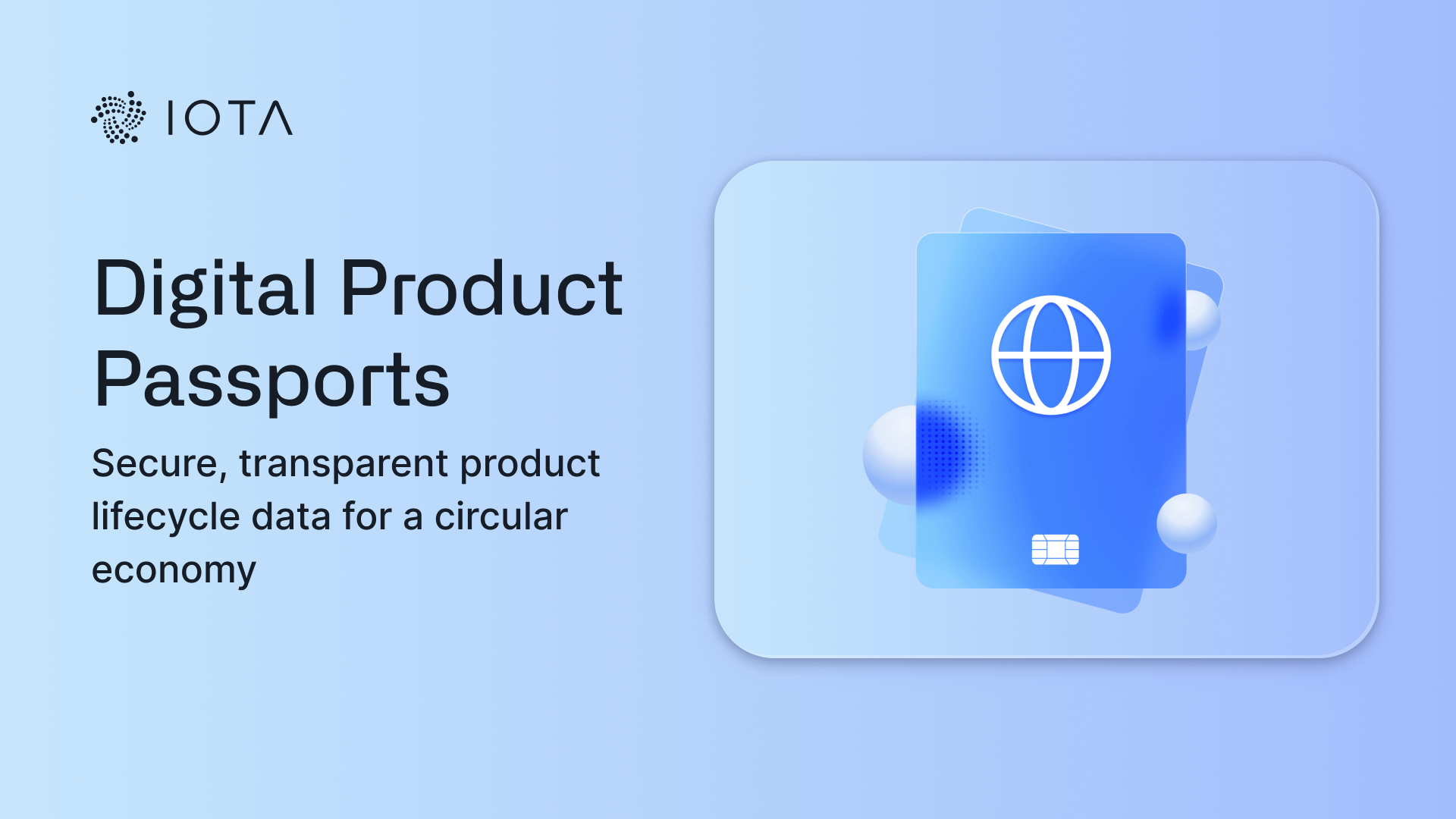 Digital Product Passports - Secure Product Lifecycle Data for a Circular Economy | IOTA ...